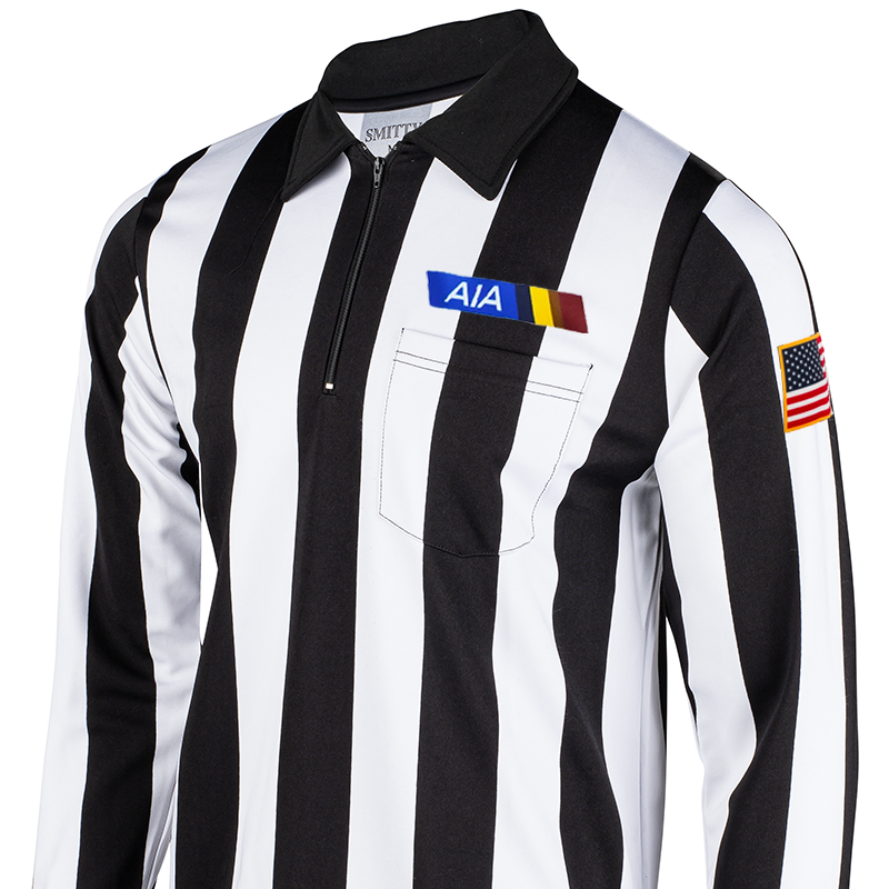 USA144AZ Arizona AIA Logo Long Sleeve Shirt WITH American Flag – Smitty ...
