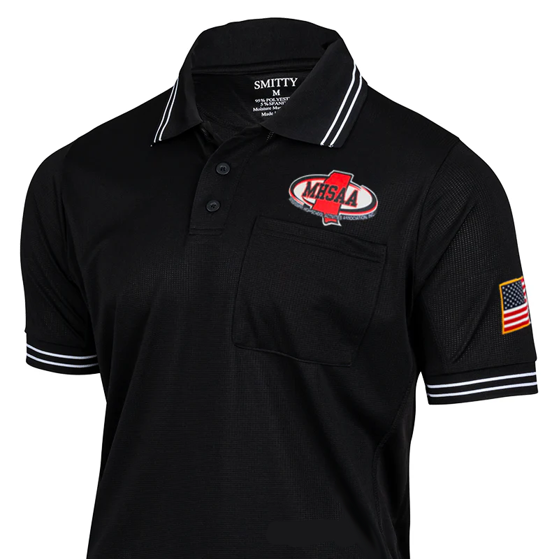 Mississippi MHSAA Logo Dye Sublimated Umpire Shirts – Smitty Officials ...