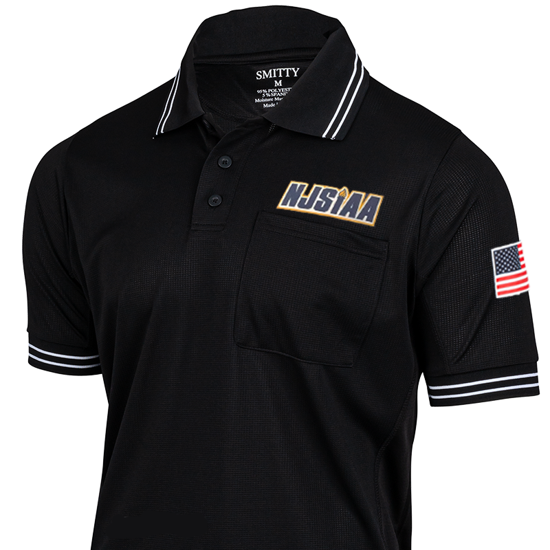 New Jersey NJSIAA Logo Dye Sublimated Umpire Shirts – Smitty Officials ...