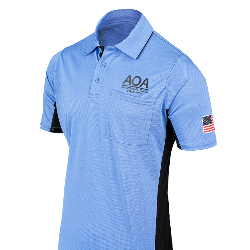 Arkansas AOA Logo Men's MLB Replica Umpire Shirts – Smitty Officials ...