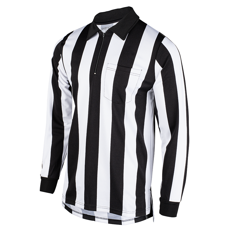 FBS118 Smitty 2" Stripe Long Sleeve Elite Shirt – Smitty Officials Apparel