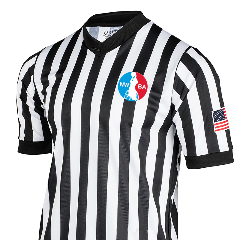 USA201NWBA National Wheelchair Basketball Logo Referee Shirt – Smitty ...
